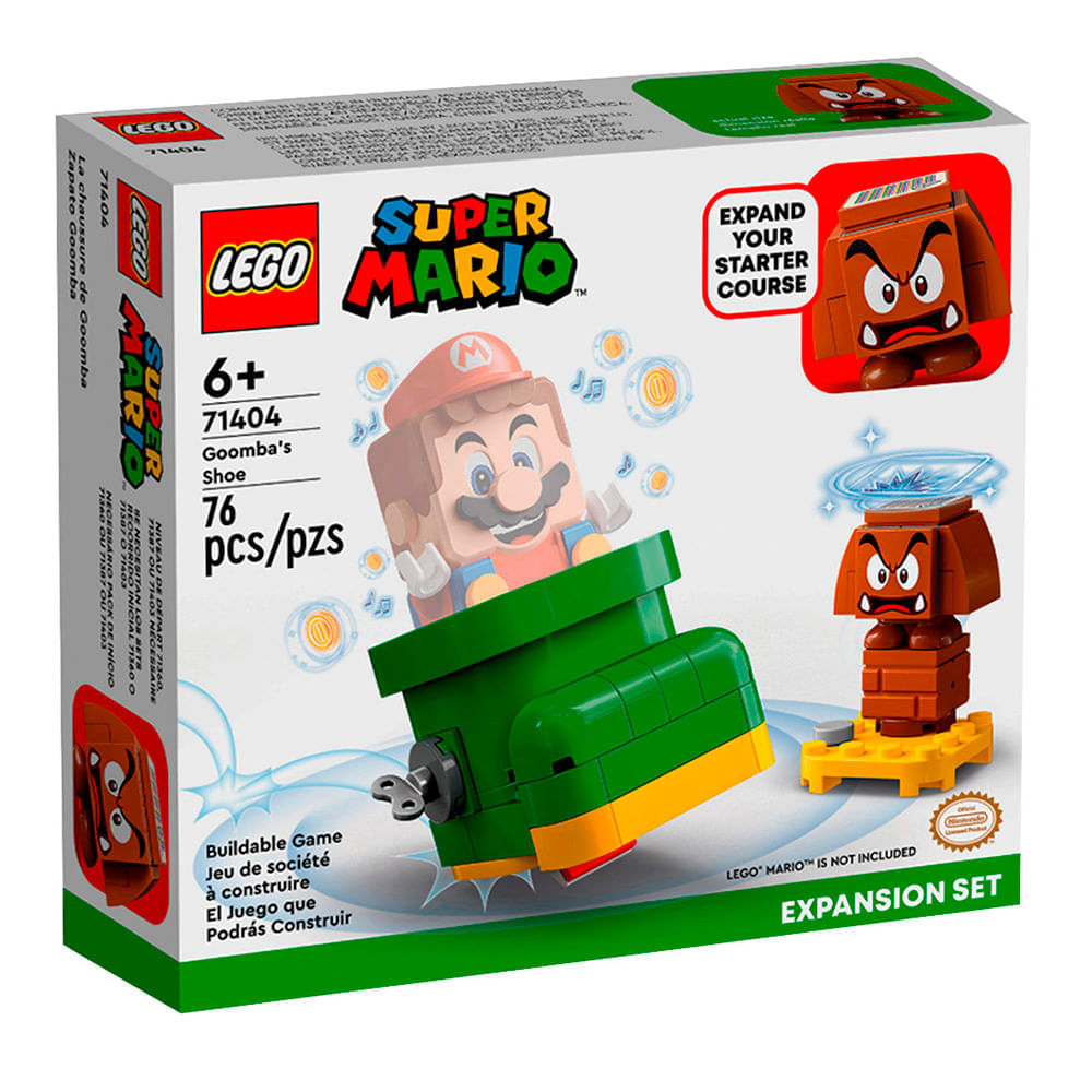 LEGO Set Expansion Zapato de Goomba 76 piezas - Disco