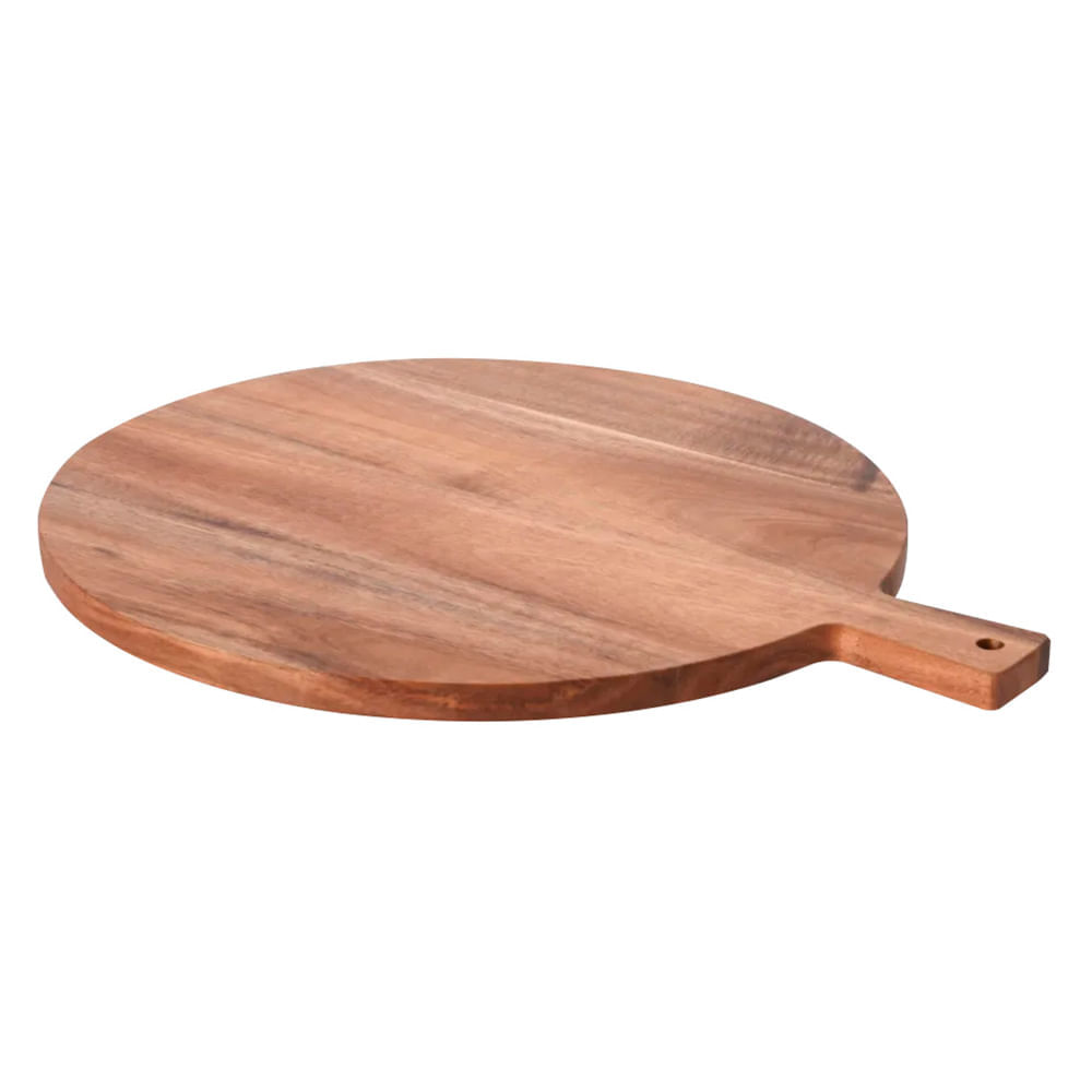 Tabla de madera redonda con cabo - Disco