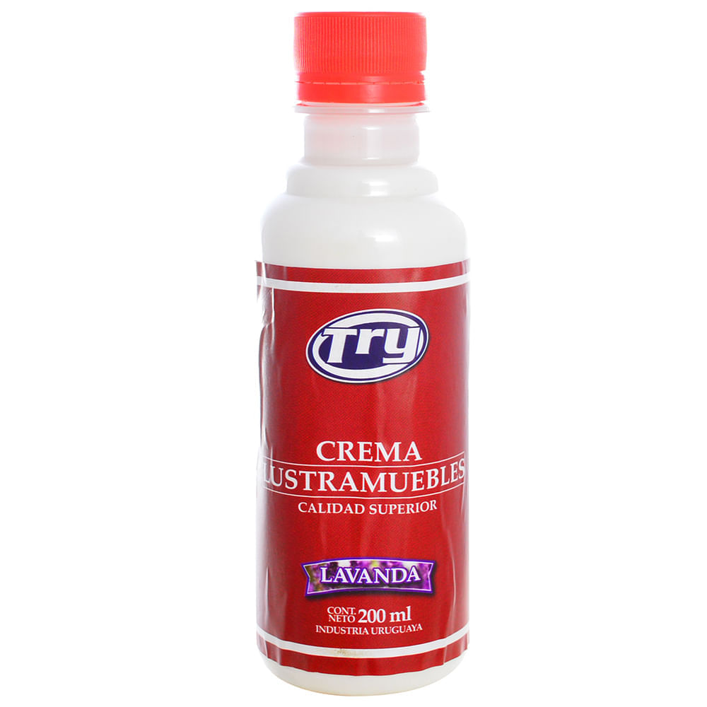 Lustramuebles crema Try lavanda 200 ml - Disco