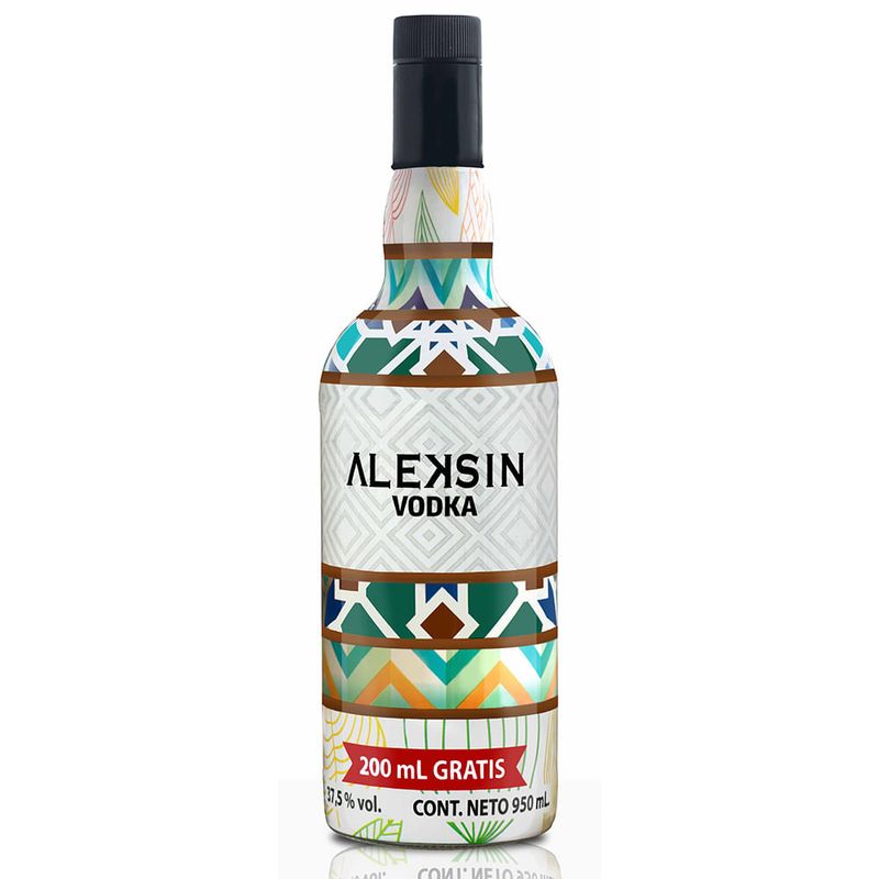 Vodka ALEKSIN Edición Especial bt 950 ml - Disco