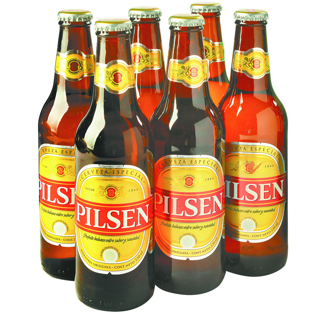 Cerveza PILSEN 330 cc 6 un. - Disco