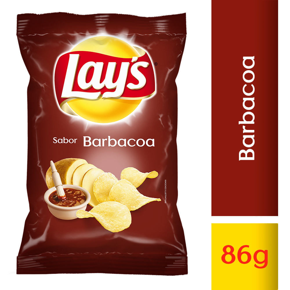 Papas Fritas Lays Barbacoa 86 G Disco