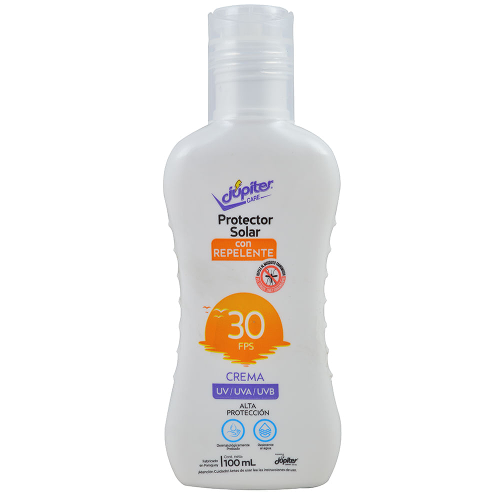Protector solar JUPITER Fps 30 con repelente - Disco