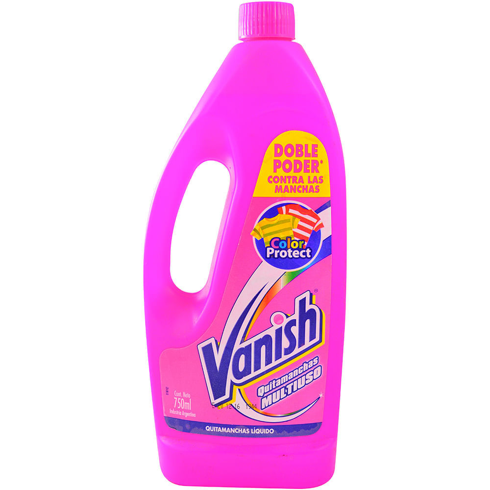 Prelavado quitamanchas líquido VANÍSH Poder O2 750 ml - Disco