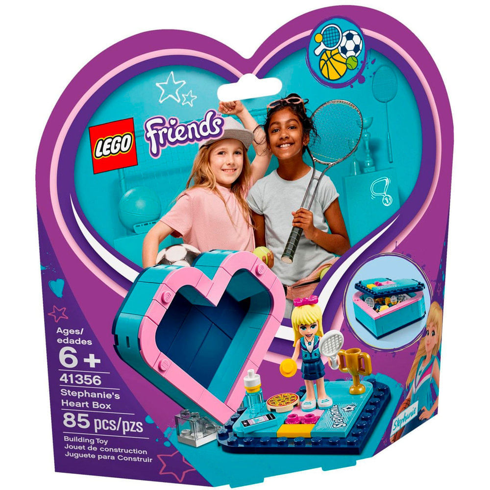 LEGO Friends caja corazón de Stephanie - Disco
