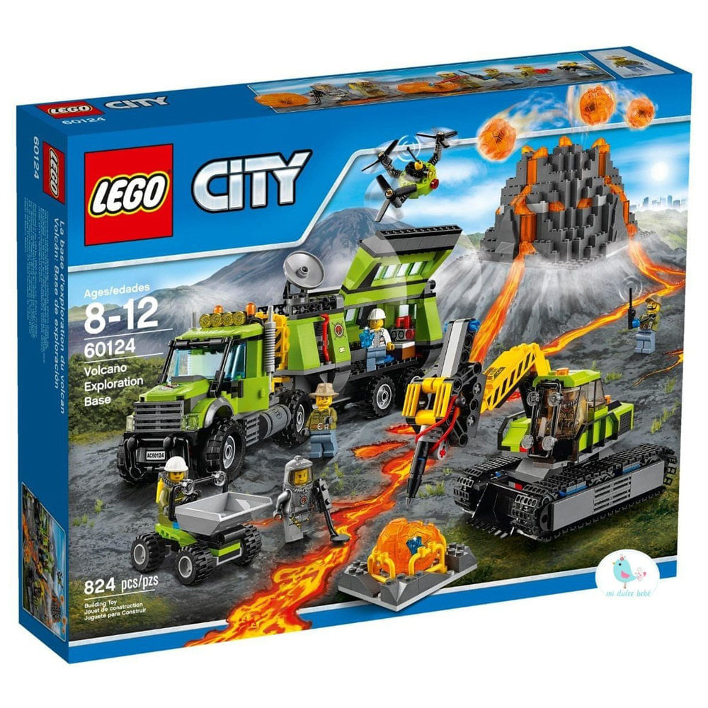 LEGO City Volcan base de exploracion - Disco