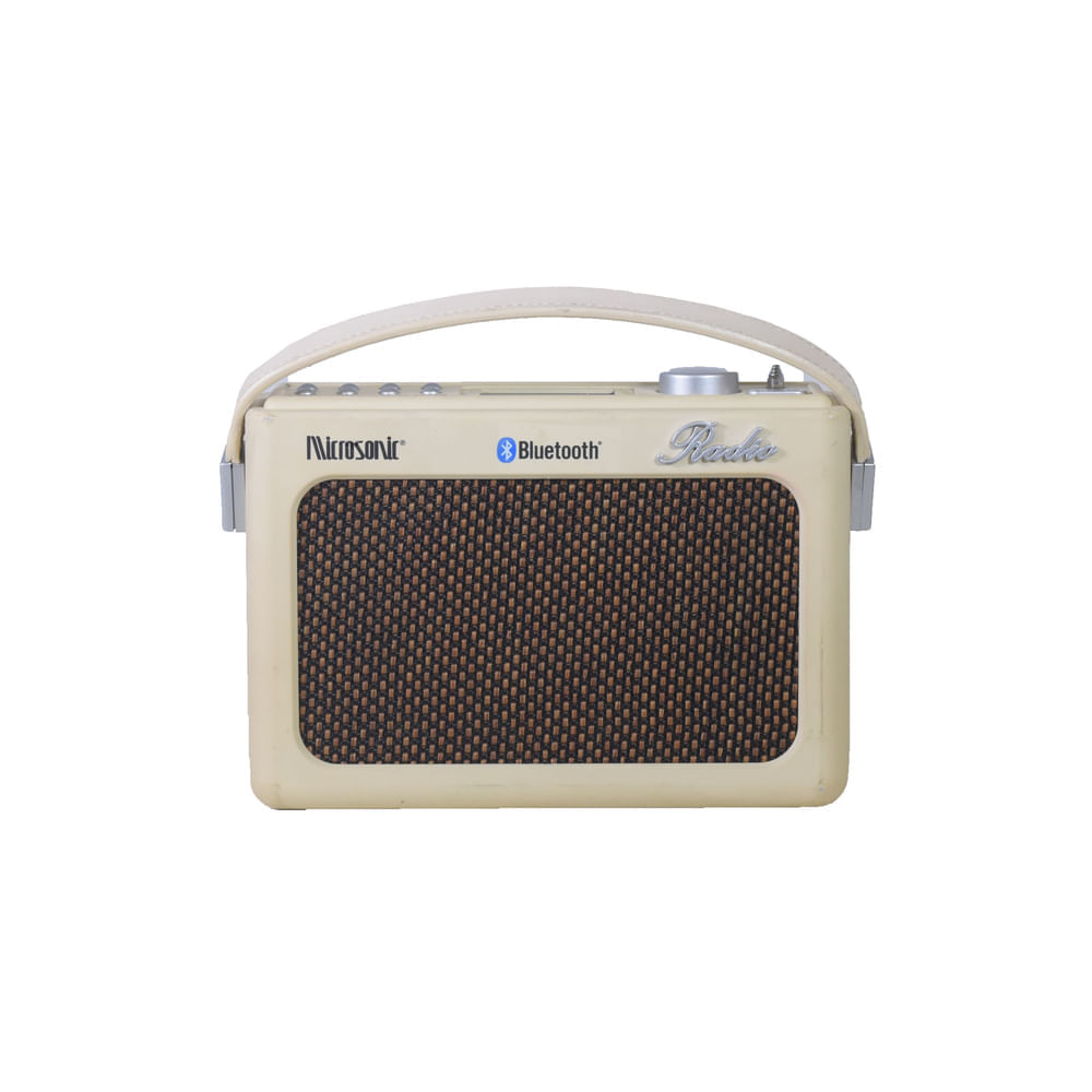 Radio portátil MICROSONIC Mod. RADPR15BE beige - Disco