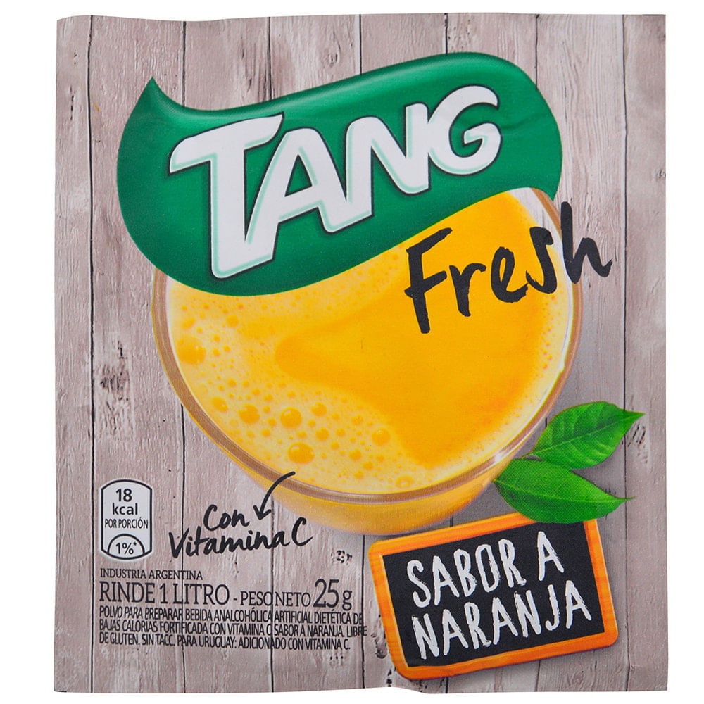 Refresco TANG Fresh naranja 25 g - Disco