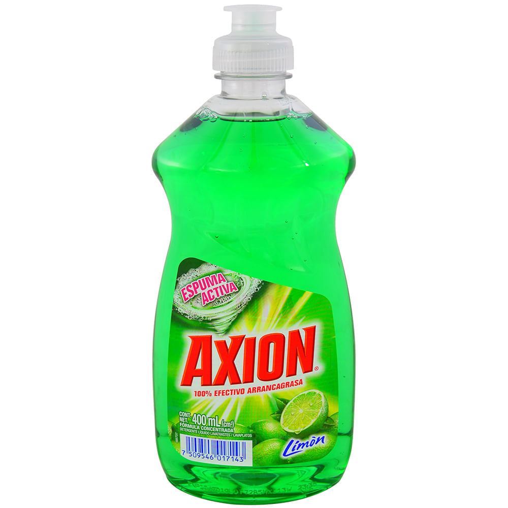 Detergente Axion ultra concentrado limon 400 ml - Disco