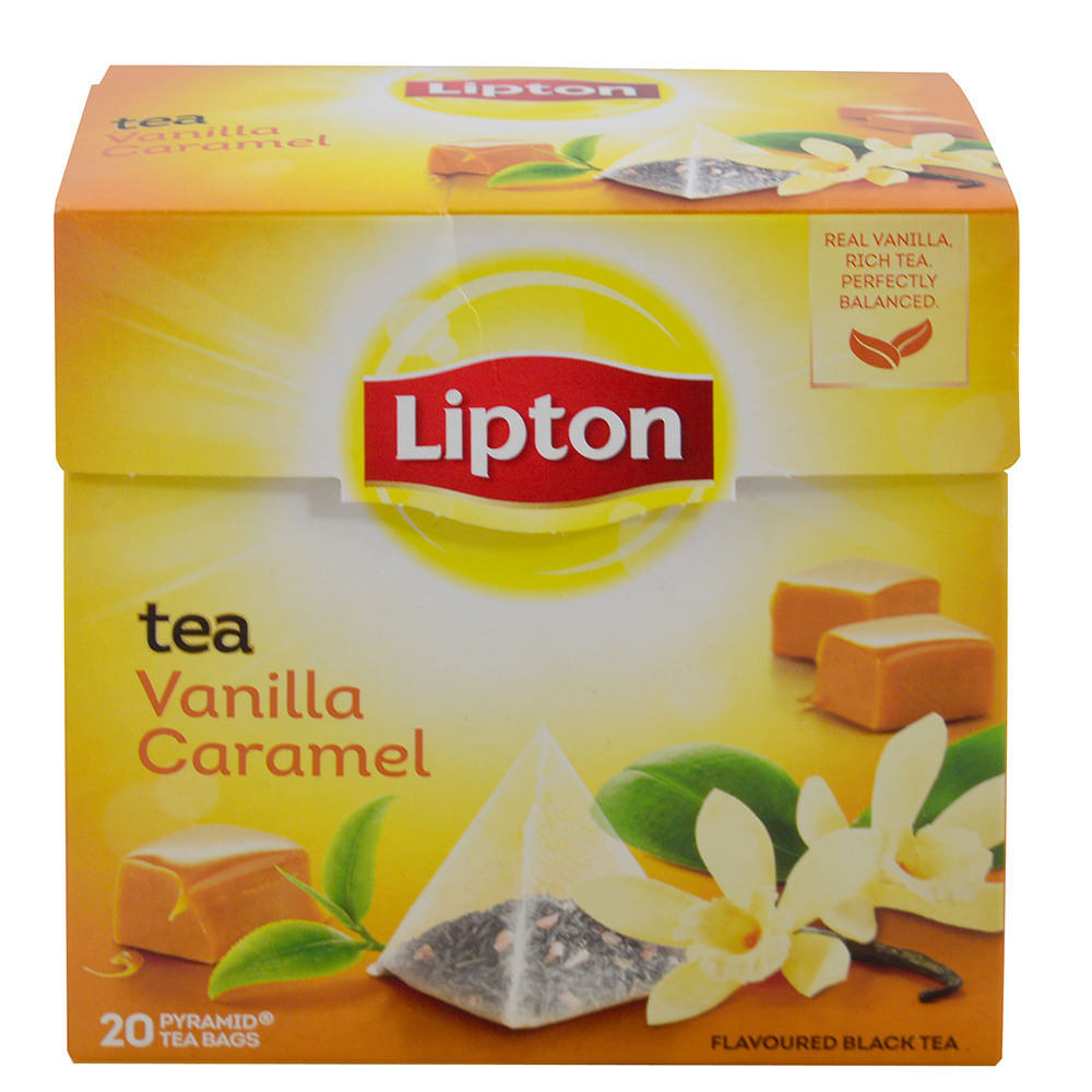 Te Lipton vainilla caramel 20 sobres - Disco
