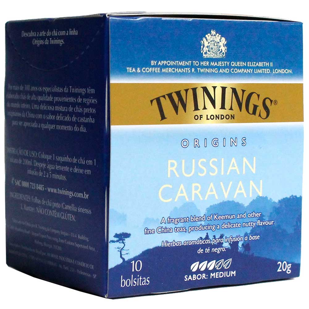 Té TWININGS 10 sobres Russian Caravan - Disco