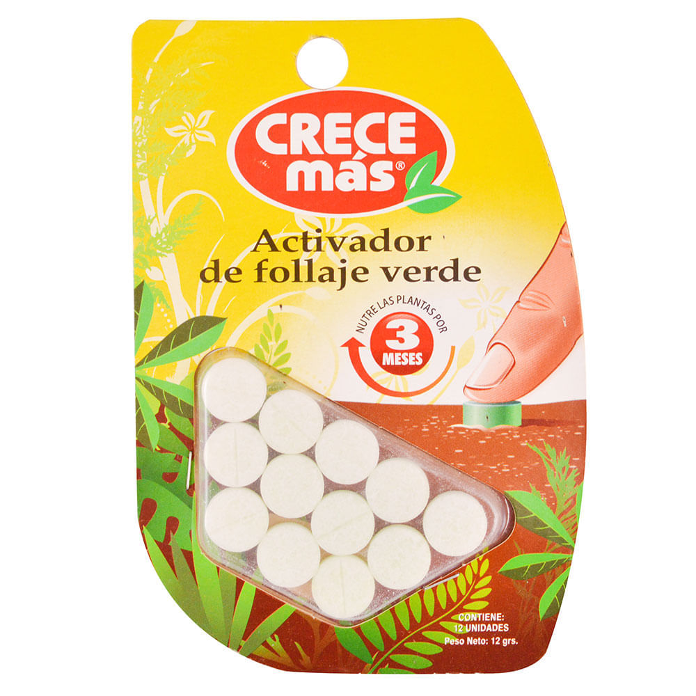 Pastillas activador CRECE MÁS - Disco