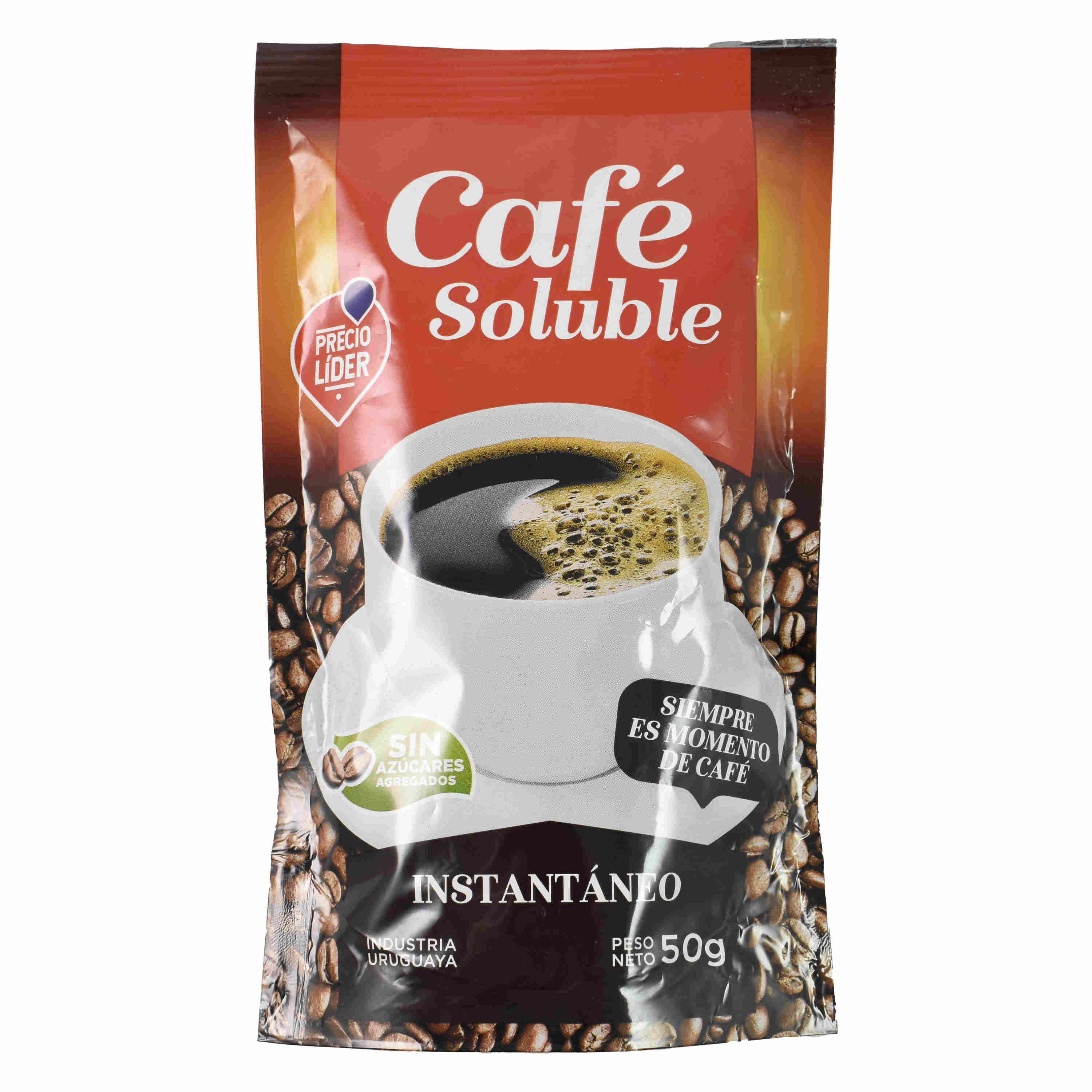 Café soluble PRECIO LÍDER clásico 50 g - Disco