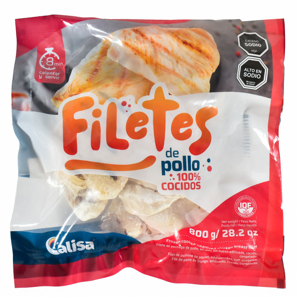 Filet de pollo cocido CALISA 800 g - Disco