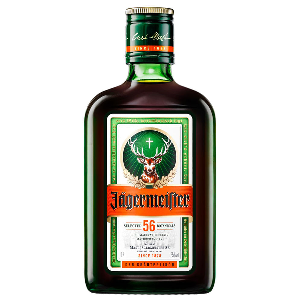 Licor JÄGERMEISTER 200 ml - Disco