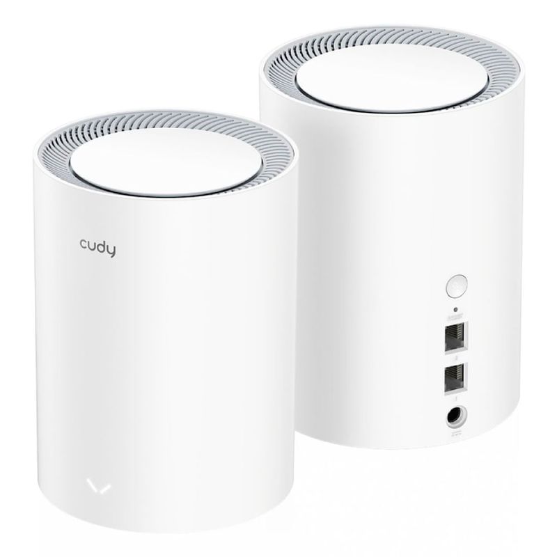 Router Mesh CUDY Wi-Fi 6 Ax1800 Doble Banda - Disco