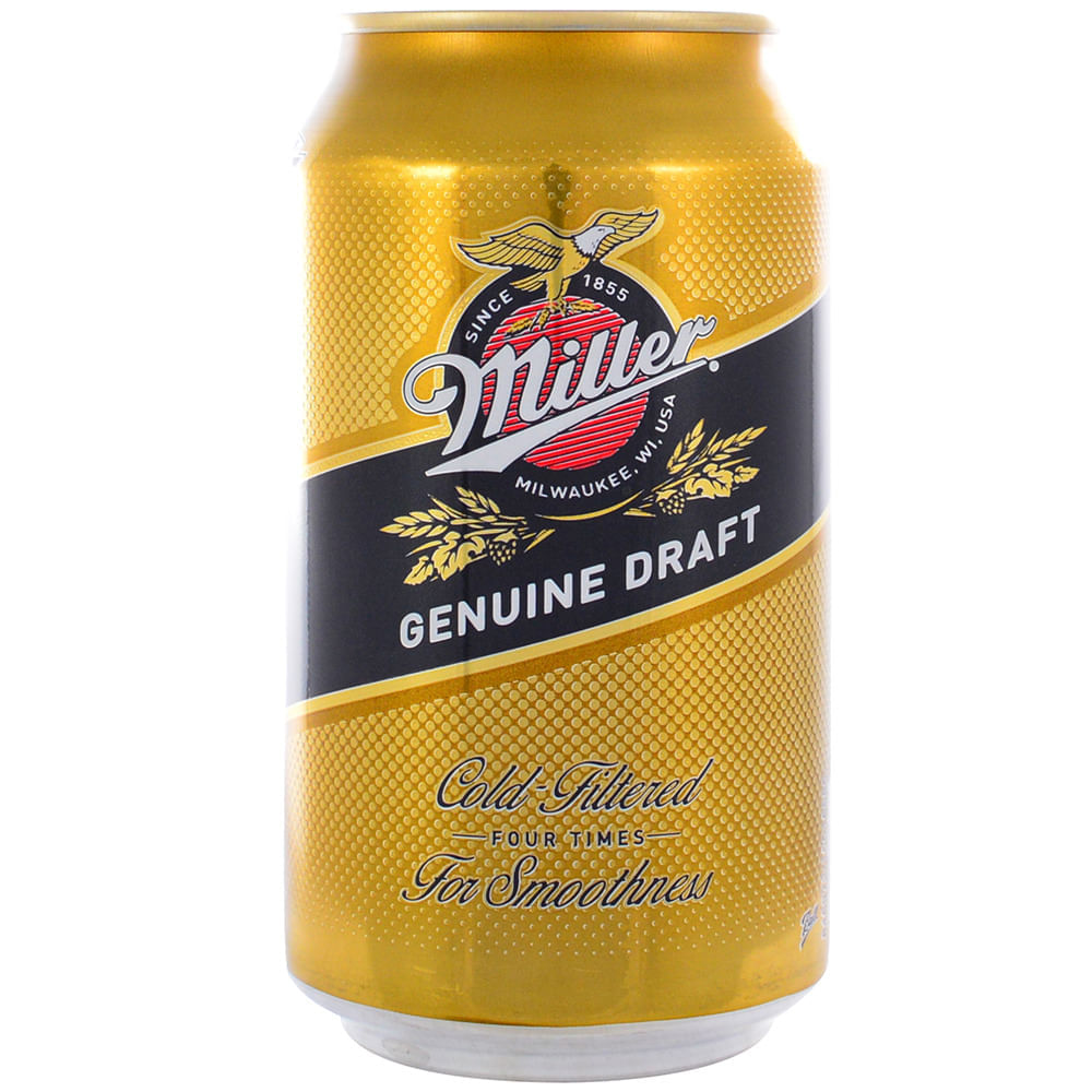 Cerveza MILLER 355 ml - Disco