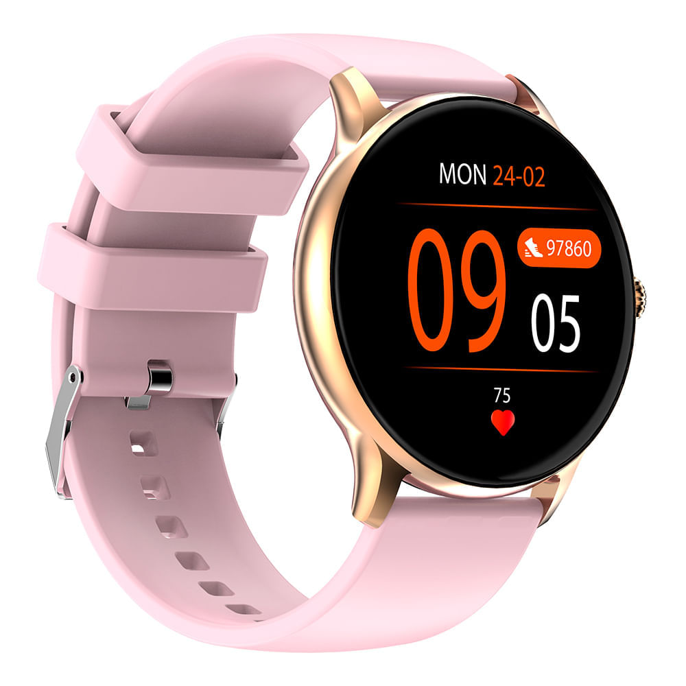 Smartwatch FOXBOX Neon rosa - Disco
