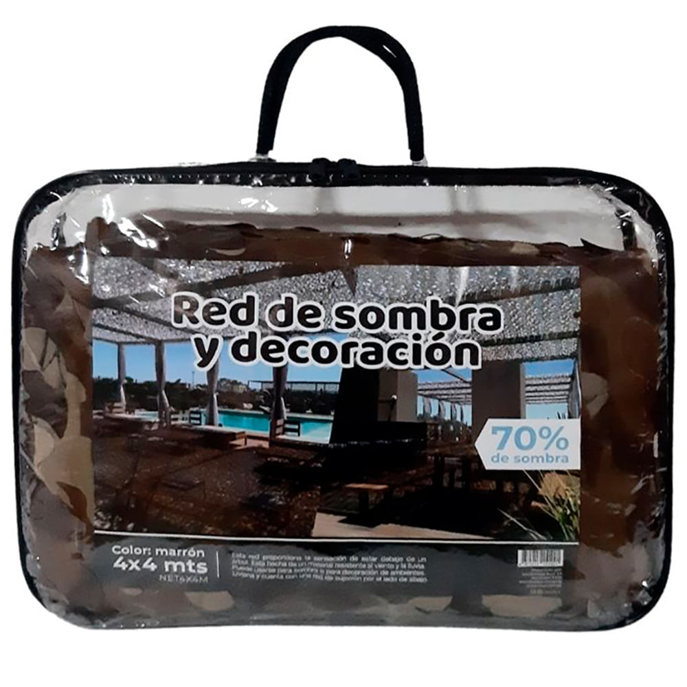 Red Marrón 4x4 m - Disco