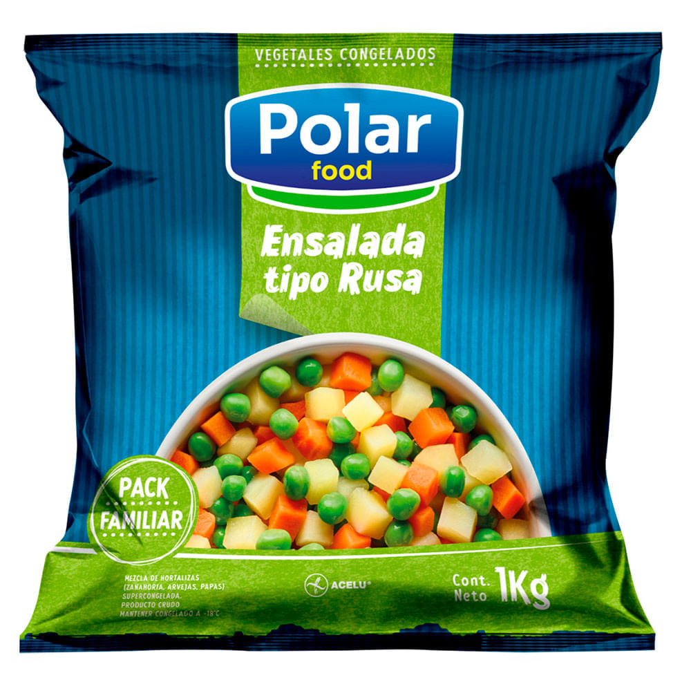Ensalada Rusa Polar Food CONAPROLE 1 kg - Disco