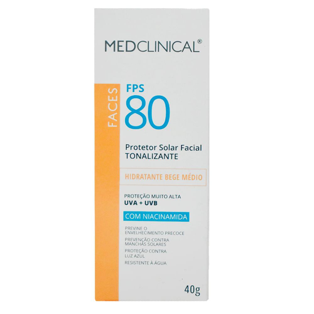 Protector Facial MEDICLINICAL Spf 80 40g - Disco