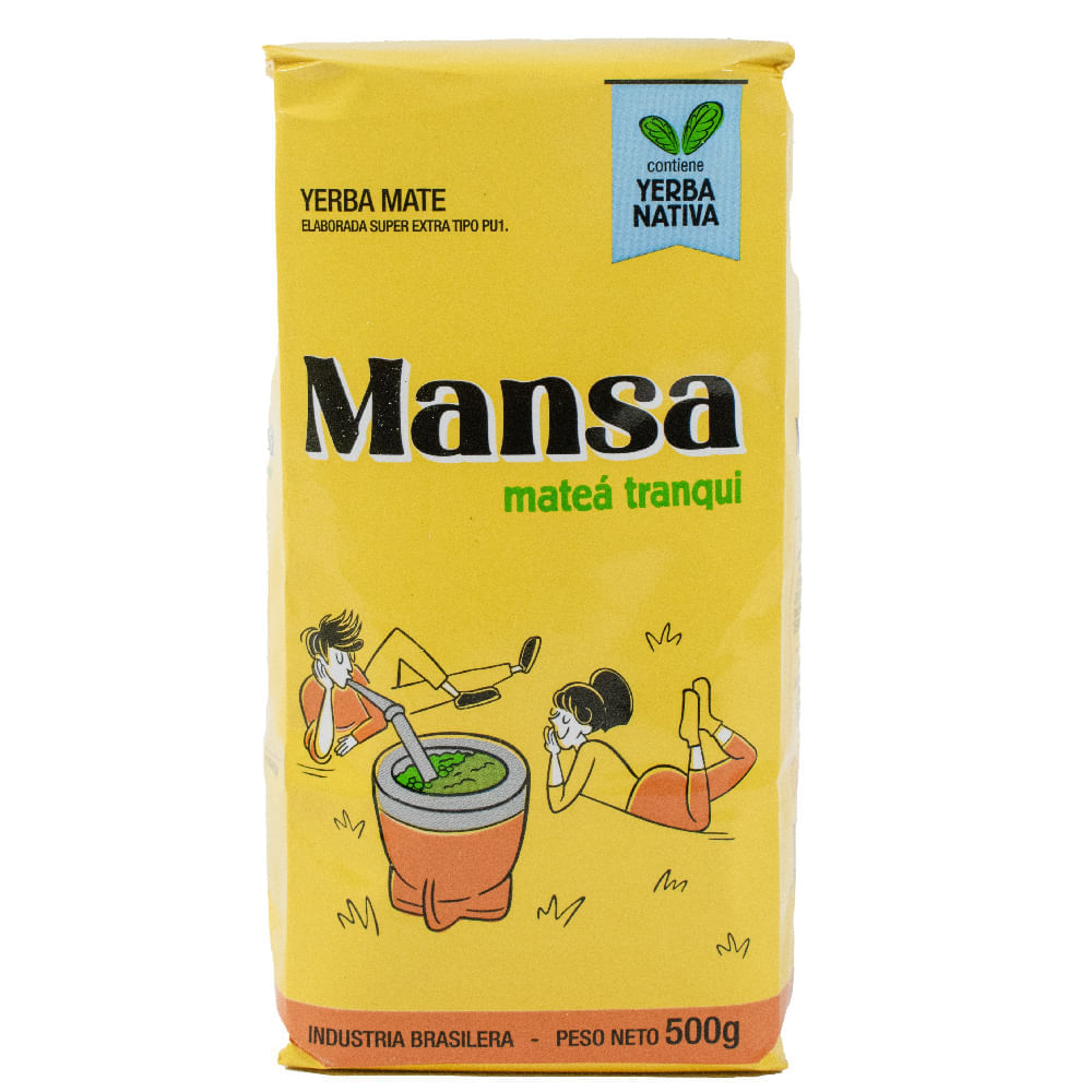 Yerba mate MANSA 500 g - Disco