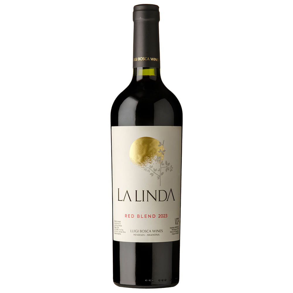 Vino Tinto Red Blend LA LINDA 750 ml - Disco