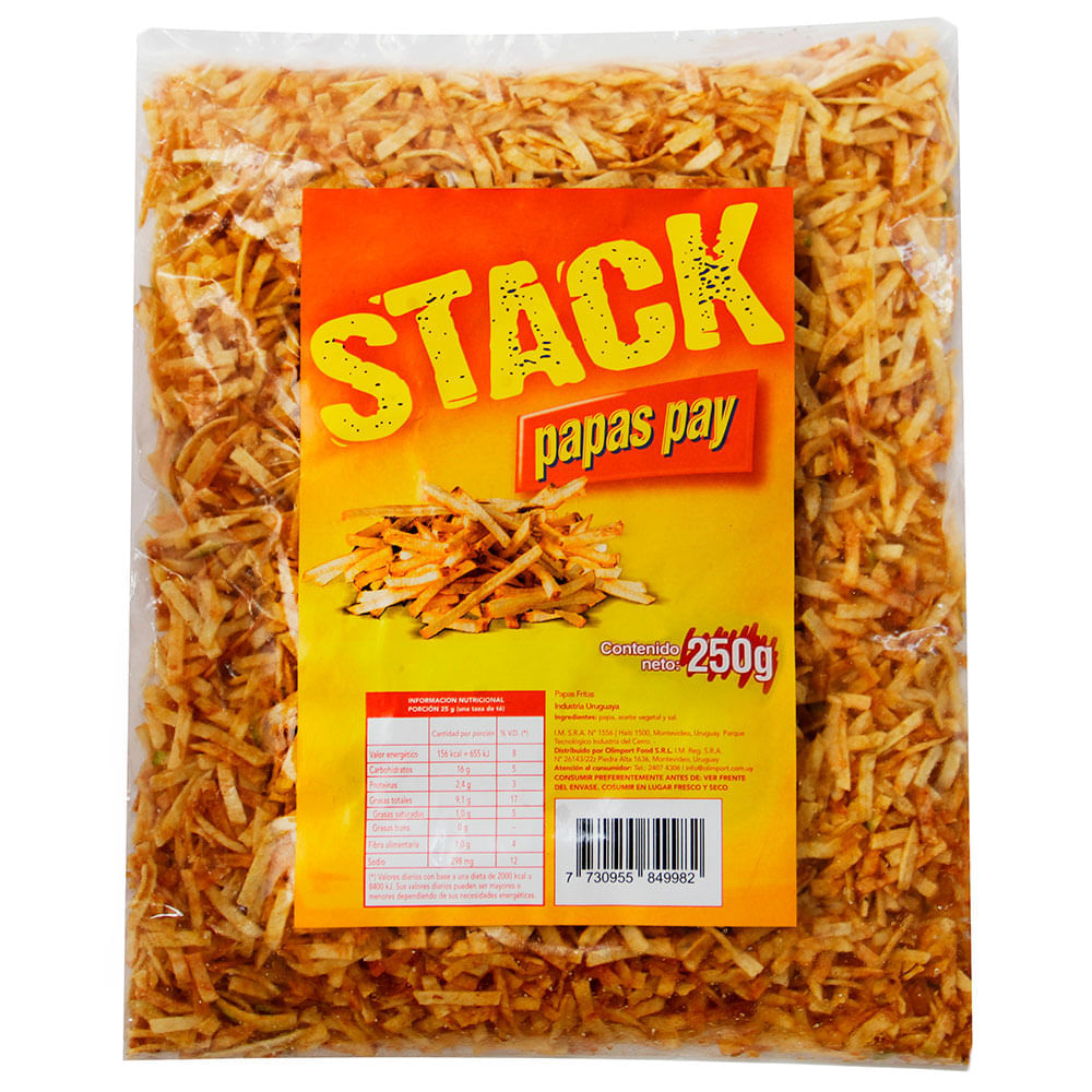 Papas pay stack 250 g - Disco
