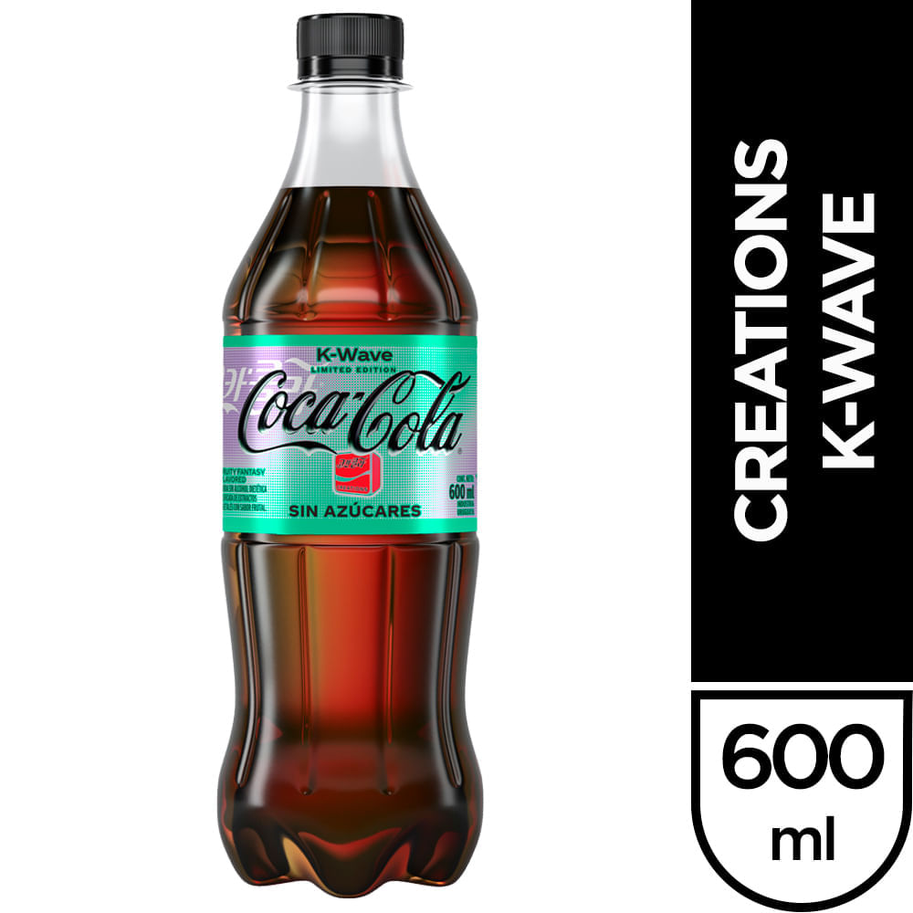 Refresco COCA COLA sin azúcar K Wave 600 ml - Disco